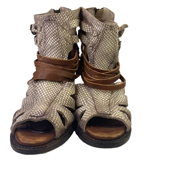 freebird | Shoes | Freebird By Steven Nest Heeled Sandals Peep Toe ...